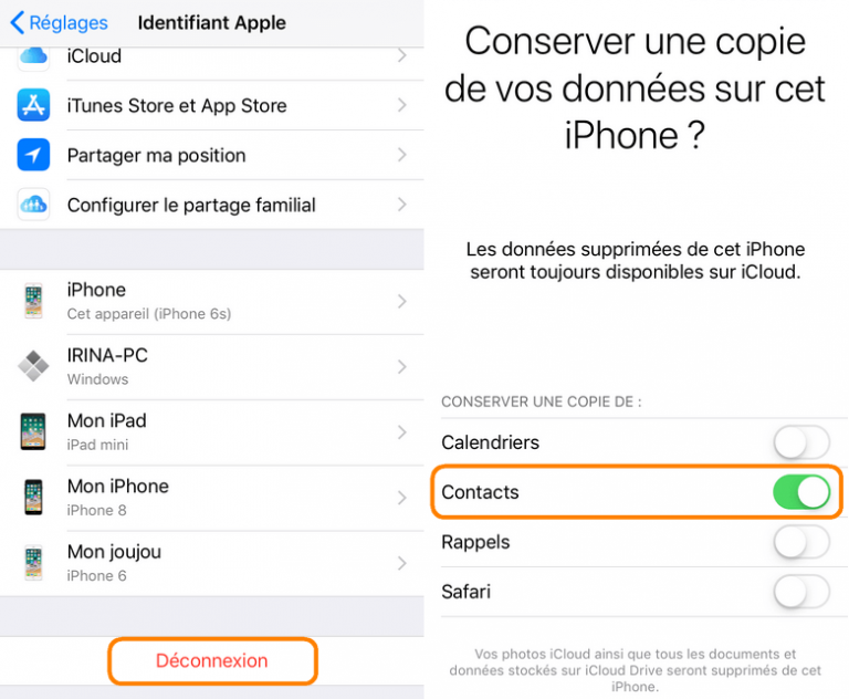[7 façons] Transférer ses contacts iPhone vers iPhone