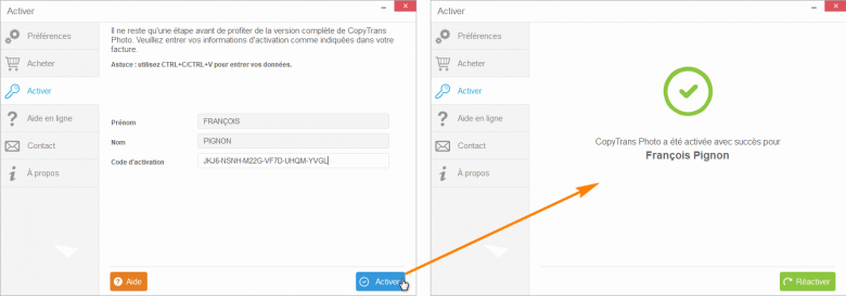 [Guide] Activation des logiciels CopyTrans
