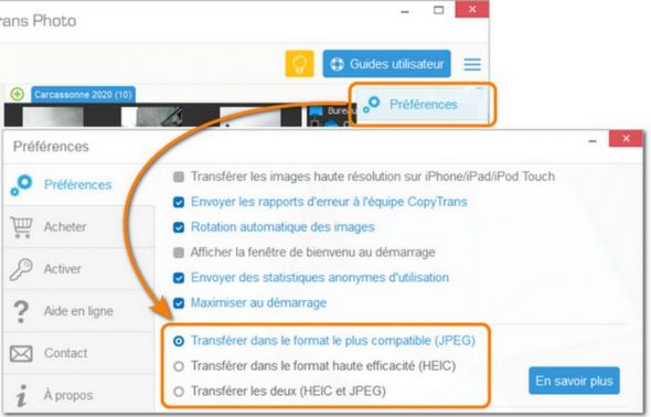 Comment débuter avec CopyTrans Photo | CopyTrans