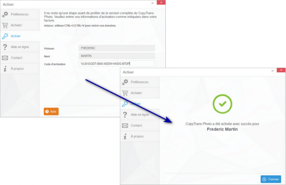 [Guide] Activation des logiciels CopyTrans