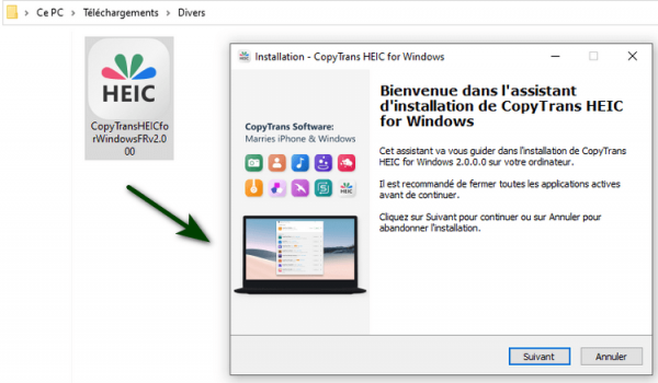 HEIC, HEIF et HEVC : comment les ouvrir et gérer sur le PC - CopyTrans
